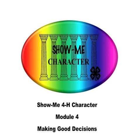 show-me-character-module-4.pptesp8 slides | PPT