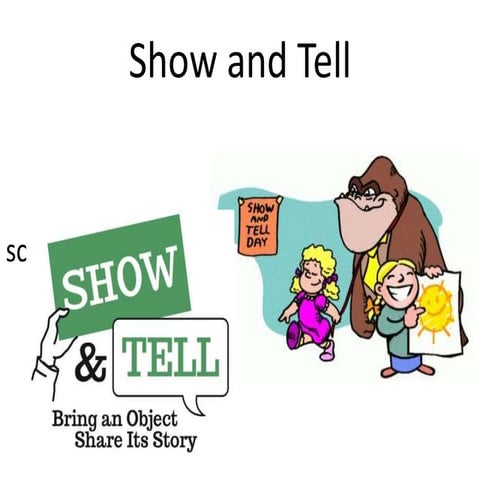 Show and tell | PPTX