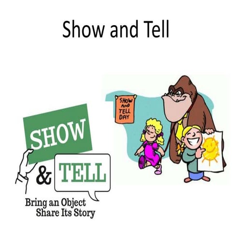 Show and tell | PPTX