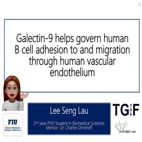 Gal-9 Sigma Xi ppt | PPTX | Endocrine and Metabolic Diseases | Diseases ...