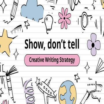Show, Don’t Tell Creative Writing-PPT.pptx