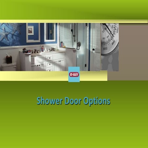 Shower door options | PPT