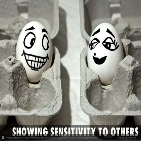 Showing sensitivity-to-others | PPTX