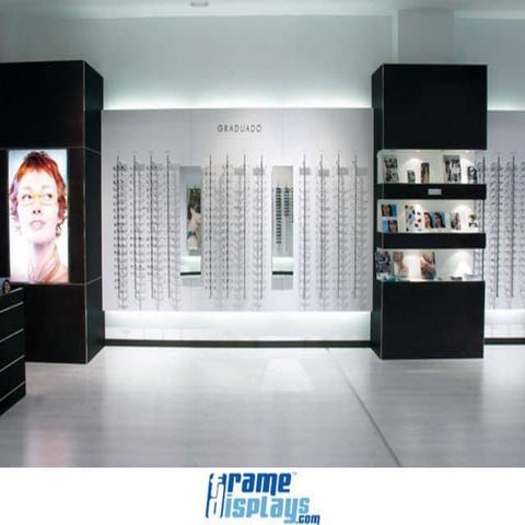 Frame displays Optical Store Display Samples | PPT