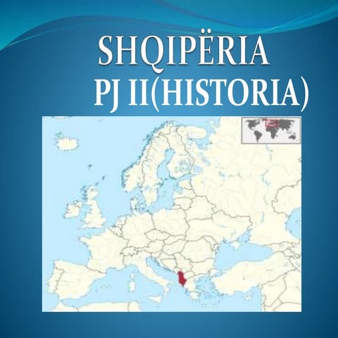 Shqiperia pj2 | PPTX