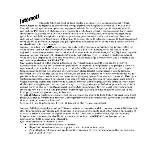 Interneti | PDF