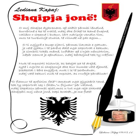 SHQIPJA JONË - nga Lediana KAPAJ | PPT