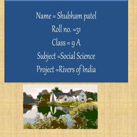 the river ganga | PPTX