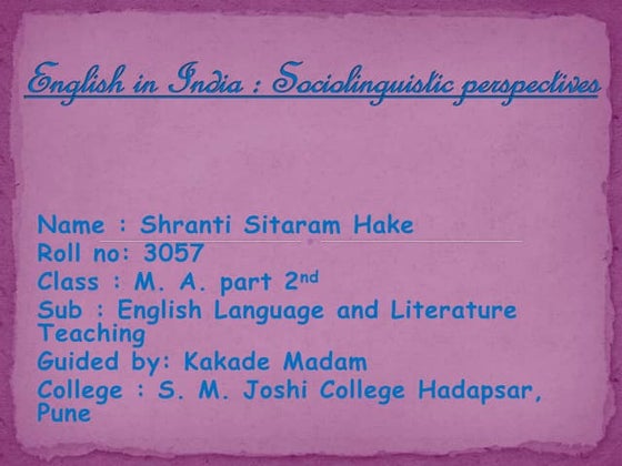 Indianisms | PPTX | Hinduism | Religion & Spirituality
