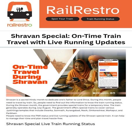 Find Live Location with Live Train Running Status Check Now | PDF
