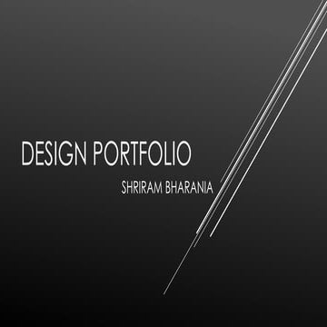 Shree.design portfolio | PPT