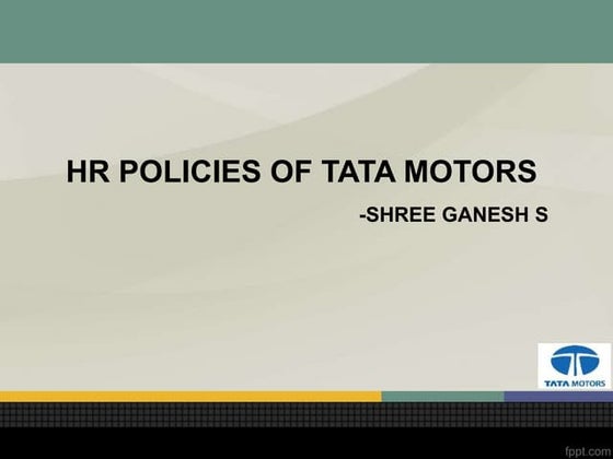 RELIANCE HR POLICIES | PPT