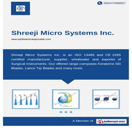 Shreeji Micro Systems Inc., Ahmedabad, Foldable Lens | PDF