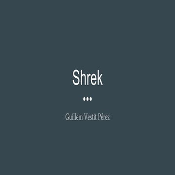 Shrek | PPTX