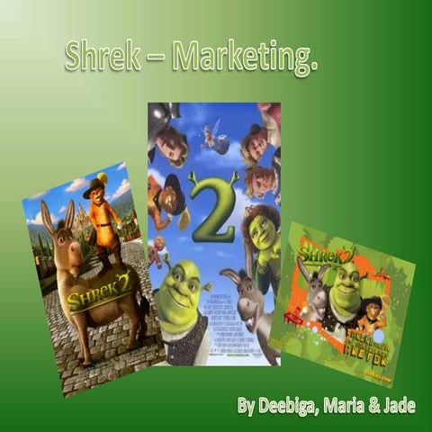 Shrek marketing | PPTX