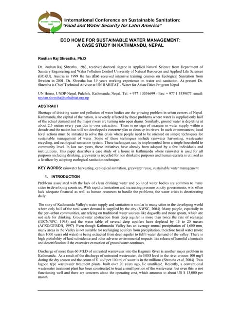 Land Use Change in Kathmandu Valley | PPTX