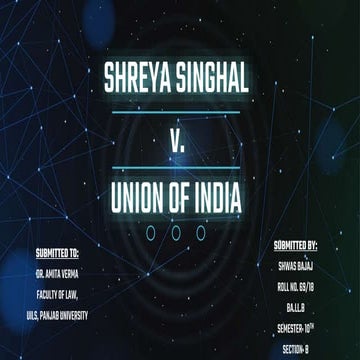 Shreya Singal v UOI.pptx