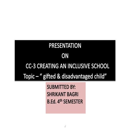 Inclusive Education Pptx