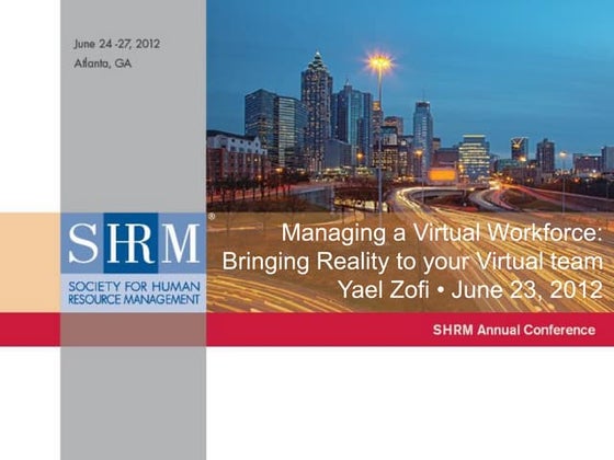 Managing virtual teams roundtable - | PPTX