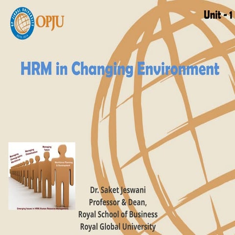 SHRM_Unit_1 PPT FOR SHRM TOPIC 3RD SEMESTER | PPT