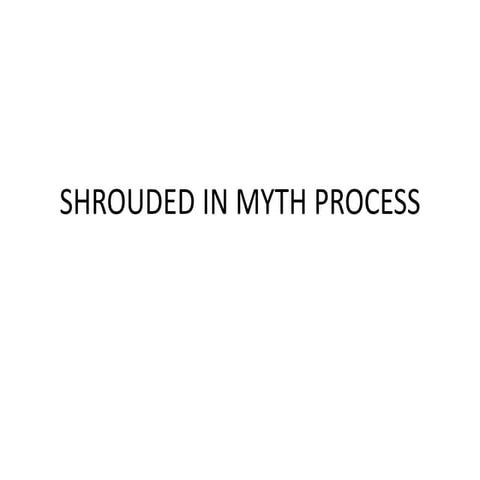 Shrouded in myth process | PDF