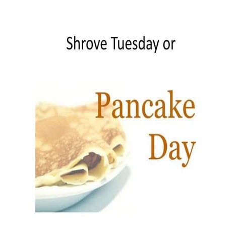 Shrove tuesday | PPTX