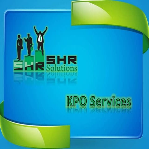 SHR Solutions KPO Services | PPTX