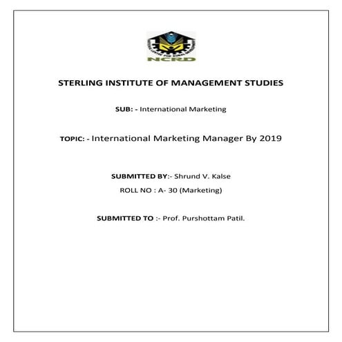 Shrund kalse roll no 30 | PDF