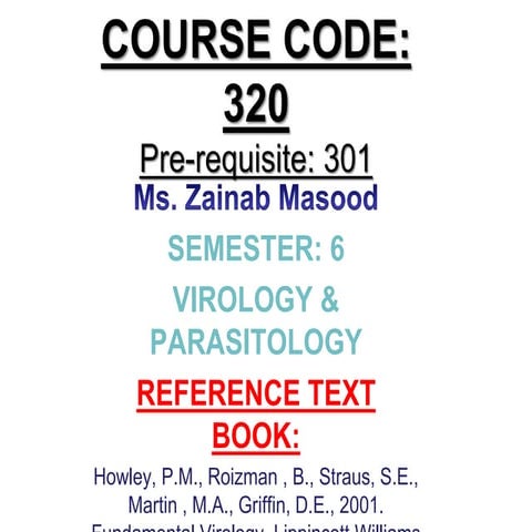 Virology & Parasitology SHS.320.Lec-9.ppt