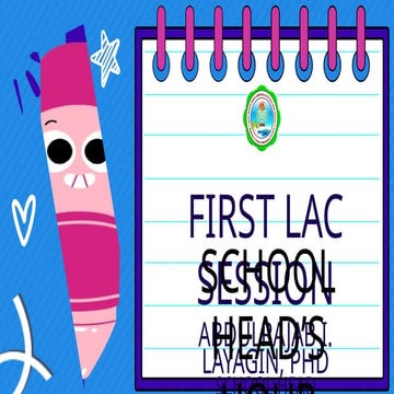 Senior High School School Based Learning Action Cell for the School year 2024 2025 | PPT