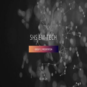 SHS - Empowerment Technologies PPT by CJSB OFFICE... | PPT