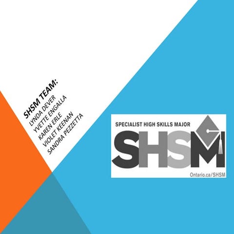 Shsm powerpoint revised_ | PPT