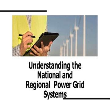 Power grid and distribution transmission | PPTX