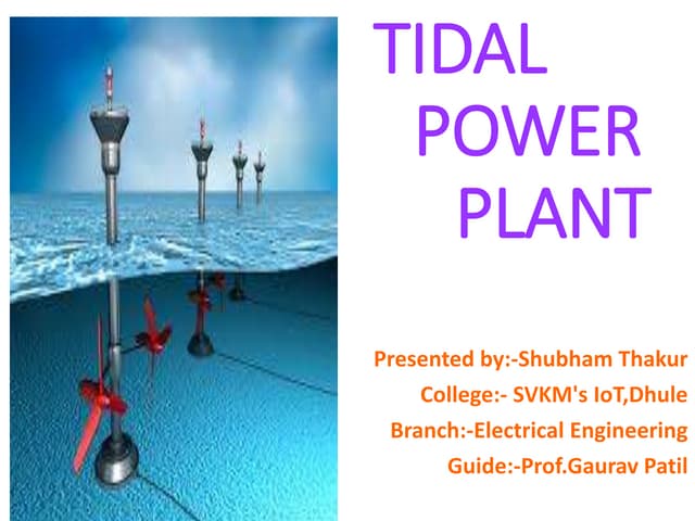 The Tidal Pump - Wave of the Future | ODP