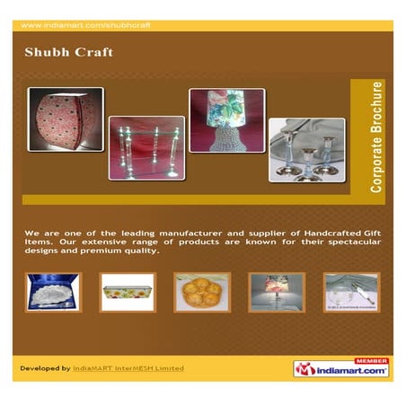 Shubh Craft, Roorkee, Metal Handicrafts | PDF