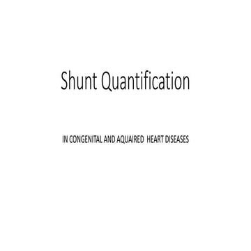 Assessment of shunt by cardiac catheterization | PPT