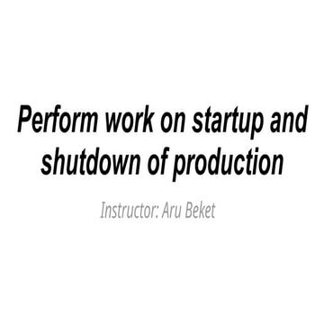 Shutdown and Startup of the Equipment in Chemical eNGINEERING.pptx