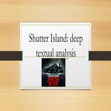 Shutter island | PPTX