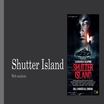 Shutter island | PPTX