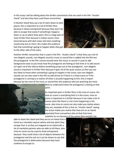 Shutter island analysis | PPTX