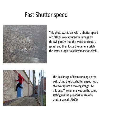 Shutter speed | PPTX