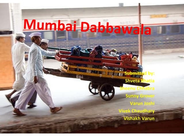 Dabbawala case study | PPTX