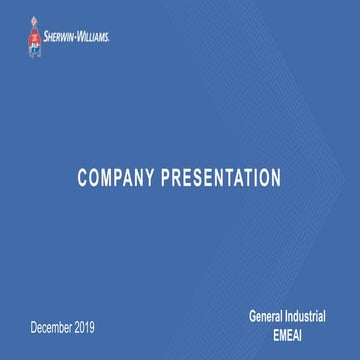 Sherwin-Williams | PPTX