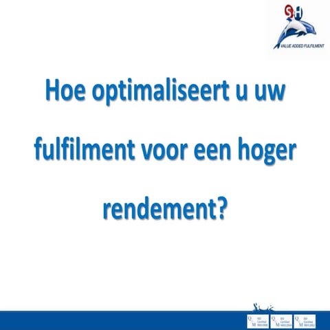 optimaliseren processen na webshopaankopen | PPTX | Business | Business ...