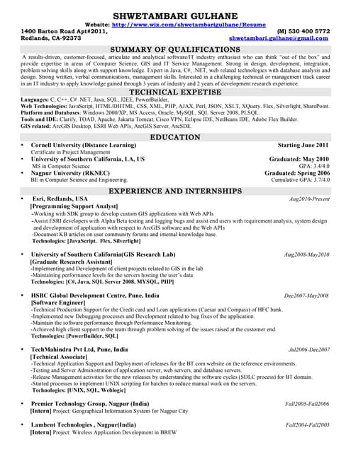 Resume_2016Aug | PDF | Cloud Computing | Internet