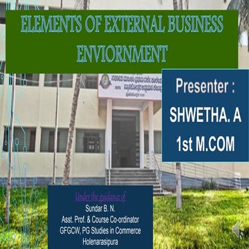 EXTERNAL BUSINESS ENVIORNMENT - Meaning, Definition, Types and Main ...