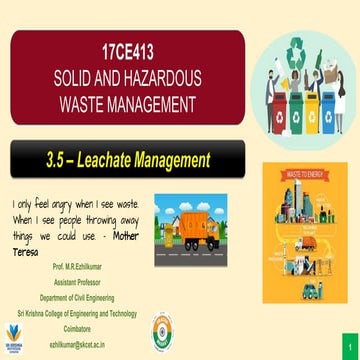 Leachate Management | PDF
