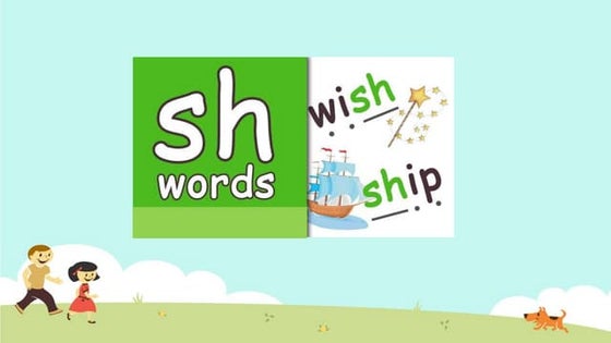 Phonics- Words with ch, th, sh | PPTX