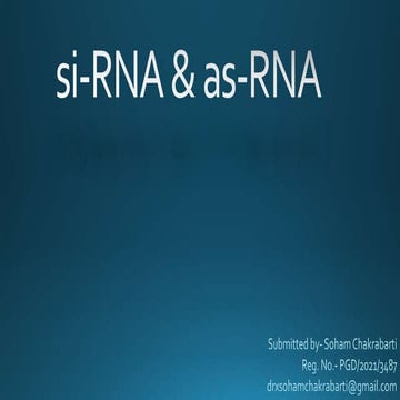 Si-RNA & Antisense.pptx
