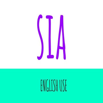 Sia | PPT